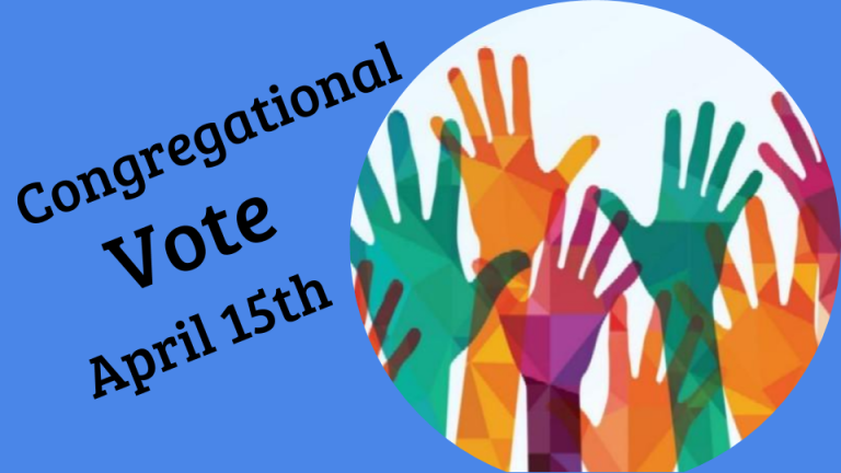 Congregational Vote - 2018 - First Presbyterian Church of Phoenixville